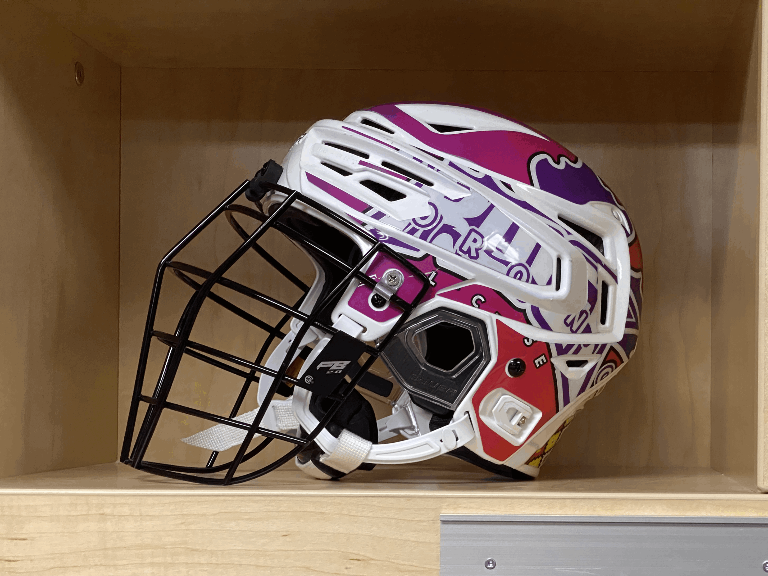 Chris Weier #55 Helmet 2021-2022 Season – Toronto Rock Athletics Inc.